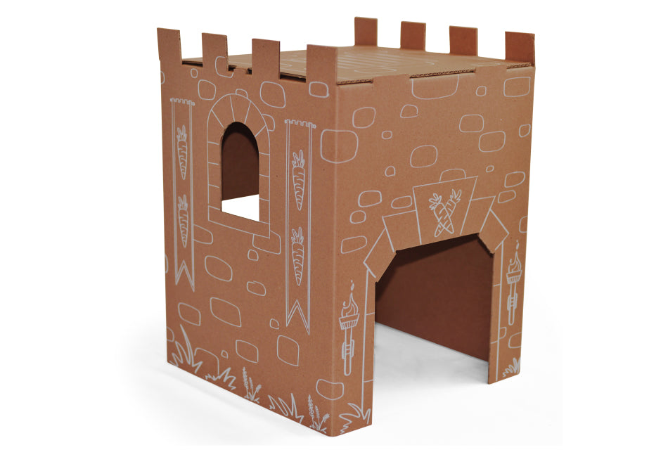 Cardboard Bunny Tower and Playhouse by Bunny Bliss – BunnyBliss