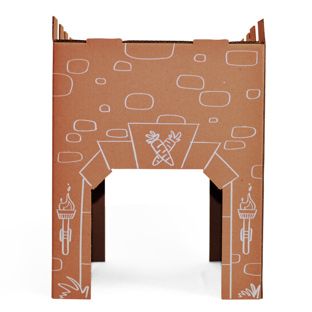 Cardboard Bunny Tower and Playhouse by Bunny Bliss – BunnyBliss